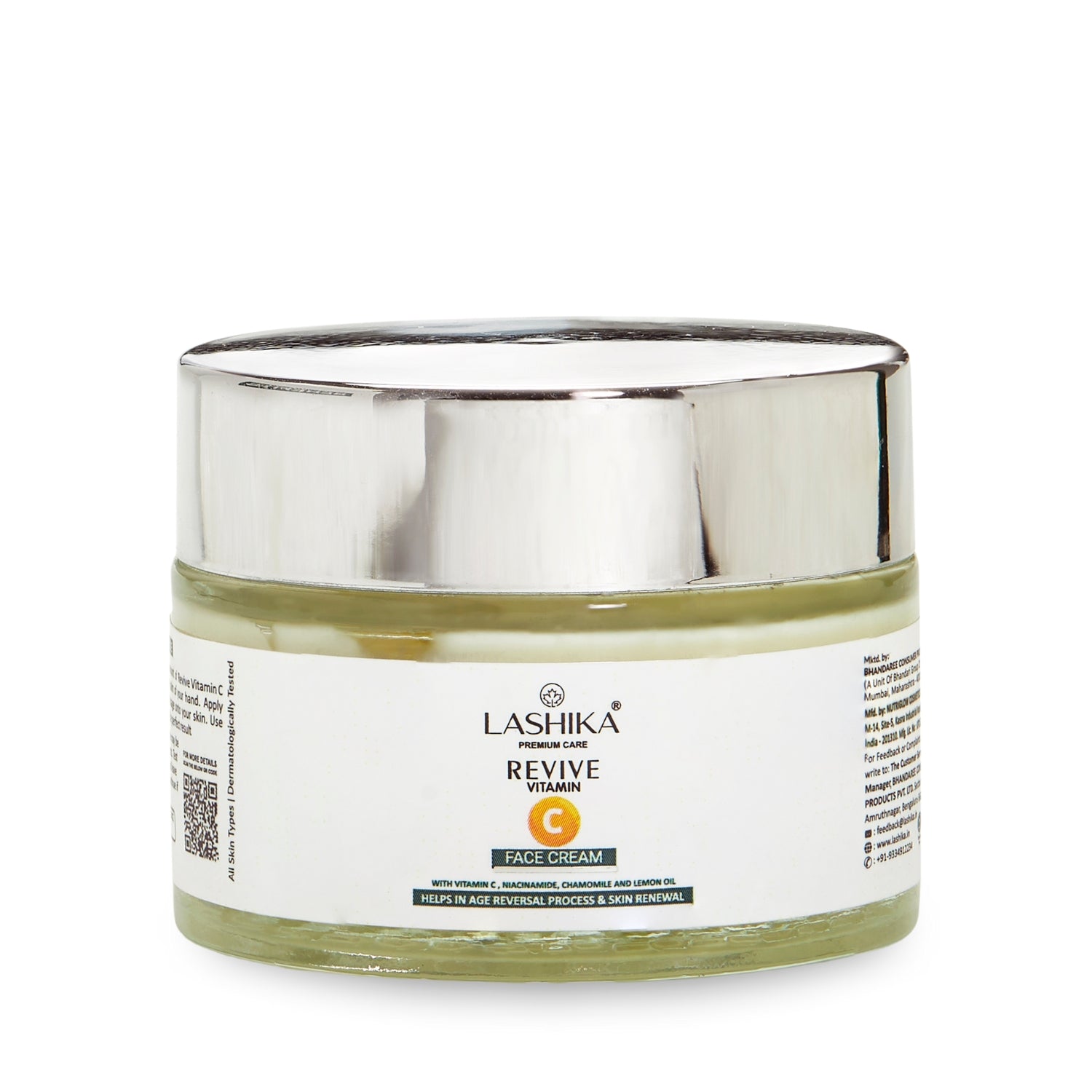 Revive Vitamin C Face Cream for Glowing Skin – Lashika Skincare
